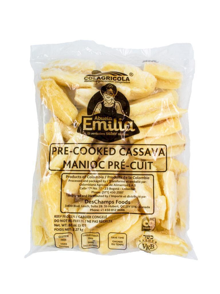 Abuela Emilia Frozen Precooked Cassava (INST) - Des Champs Foods